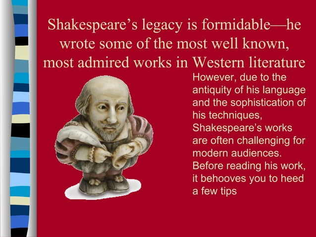 How to read shakespeare | PPT