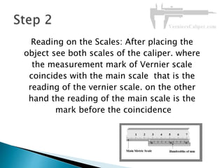 How to read vernier caliper easily | PPTX