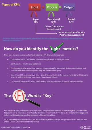 Reassessing Your KPIs to Measure Shared Services Performance that ...