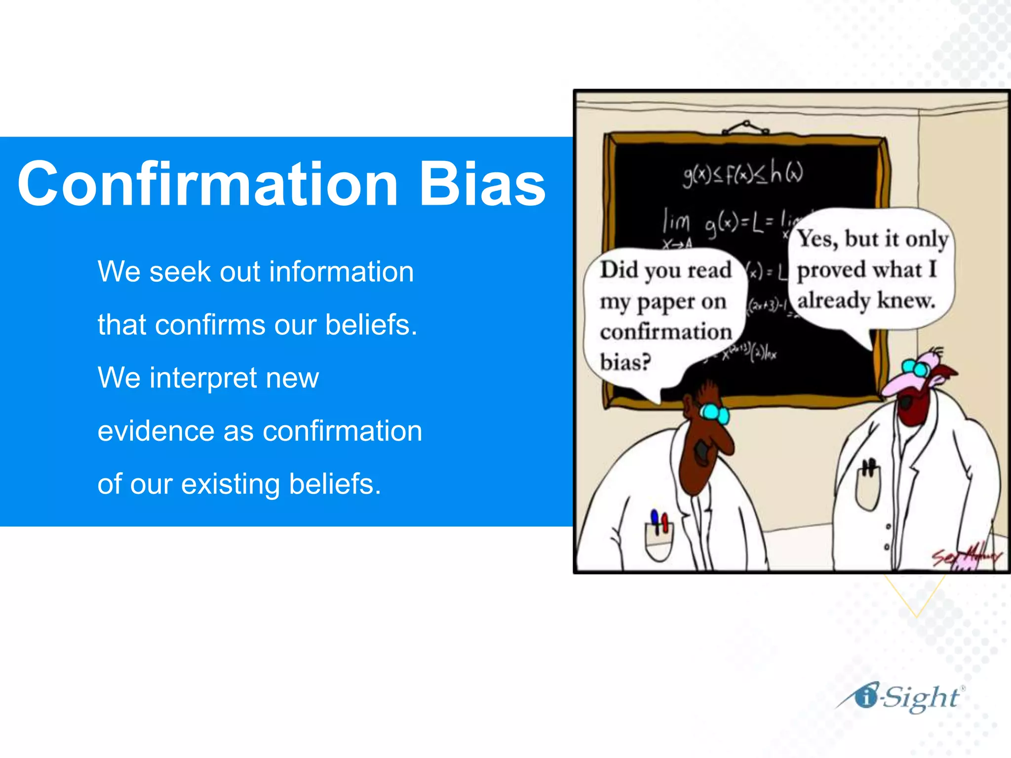 How to recognize and minimize unconscious bias in the workplace | PPT