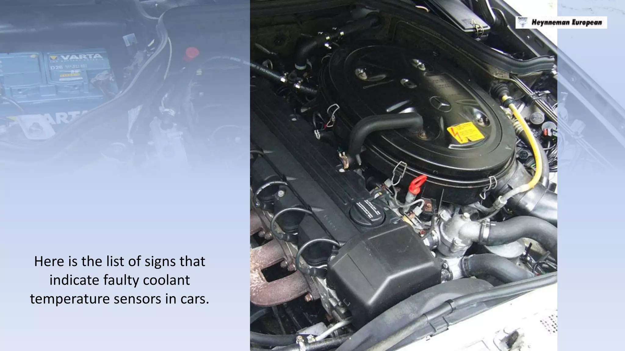 How to Recognize the Faulty Coolant Temperature Sensor in your Car | PPTX