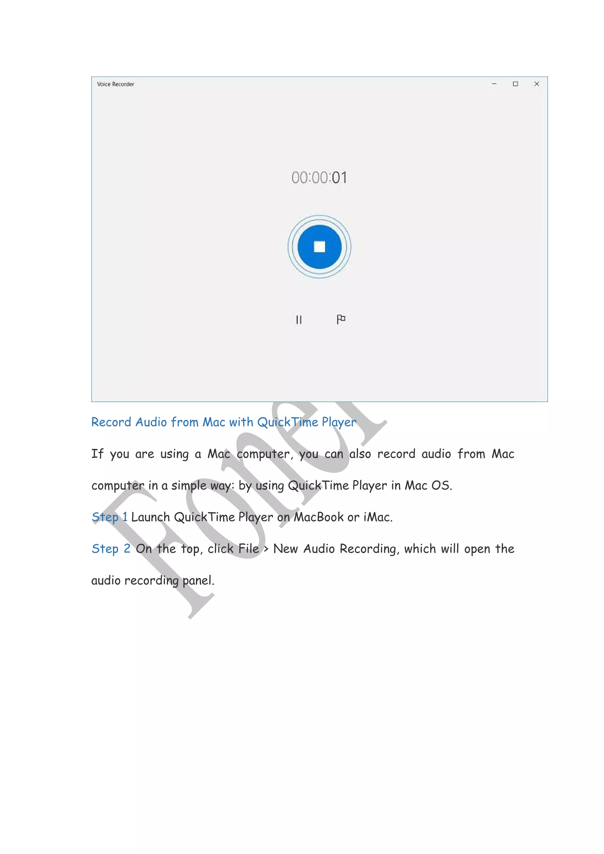 Record audio from computer | PDF | Digital Audio | Computer Software and Applications