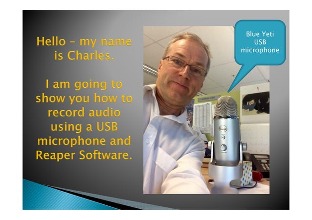 How to record voice using Reaper | PDF