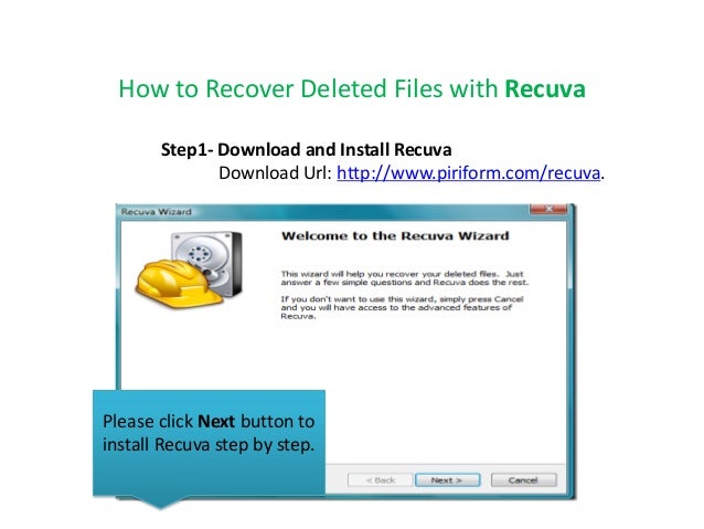How to Recover Deleted Files for Free with Recuva
