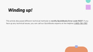 How to Rectify QuickBooks Error Code 15227.pptx