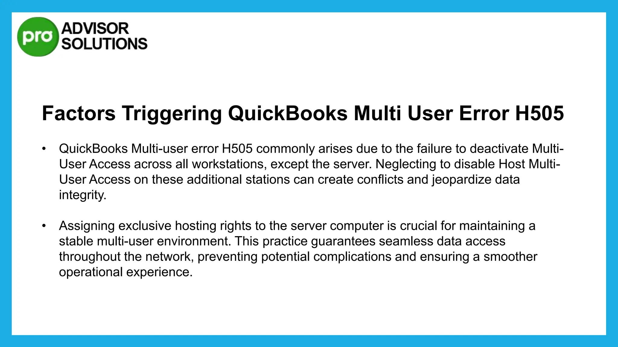 How To Rectify QuickBooks Error H505.pptx