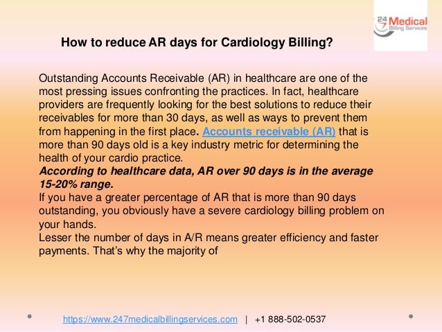 How to reduce ar days for cardiology billing | PPT | Free Download