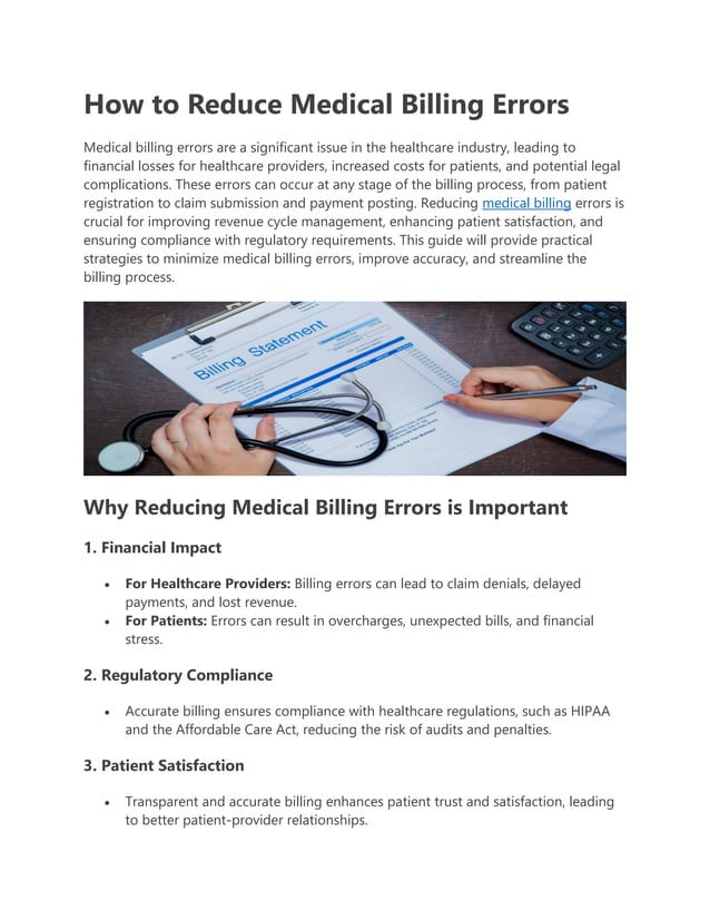How to reduce medical billing errors.pdf