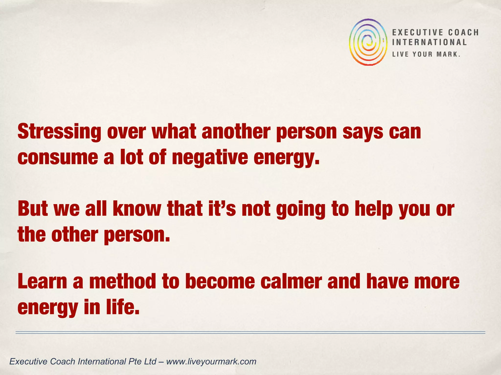 How To Reduce Your Inner Anger | PPT