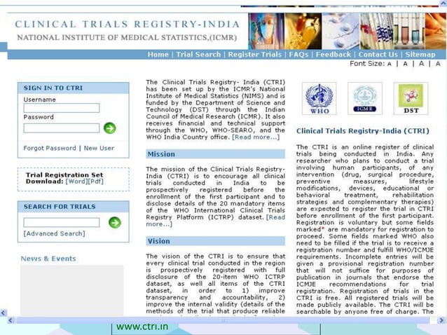 How to register a clinical trial india | PPTX | Pharmaceutical Drugs ...