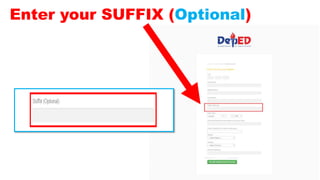 How to register and get your Official DepEd Email Account | PPTX