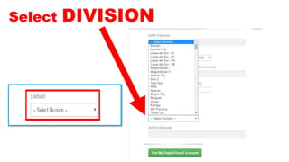 How to register and get your Official DepEd Email Account | PPTX