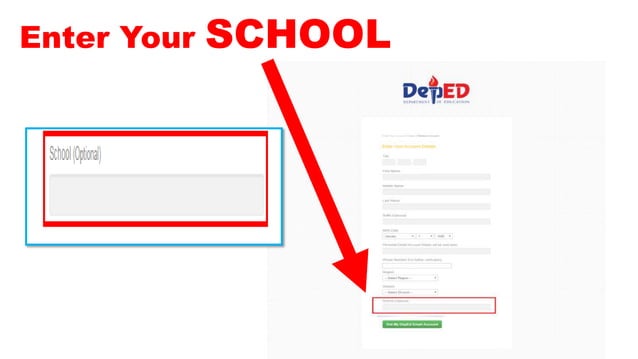 How to register and get your Official DepEd Email Account | PPTX