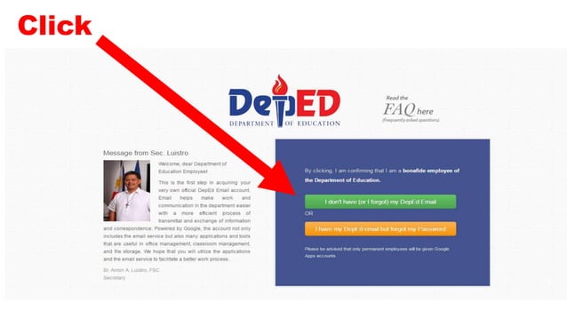 How to register and get your Official DepEd Email Account | PPTX