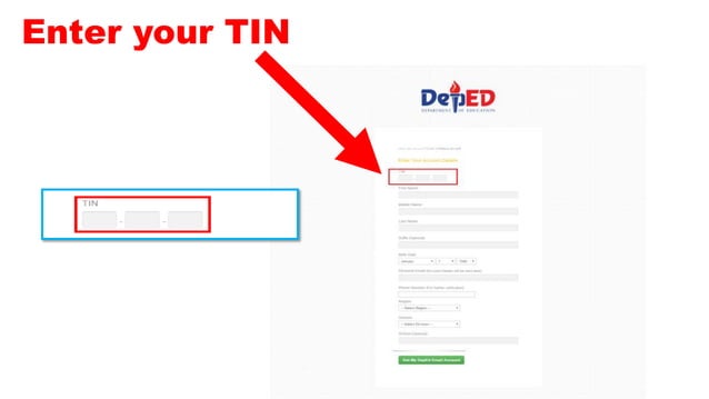 How to register and get your Official DepEd Email Account | PPTX