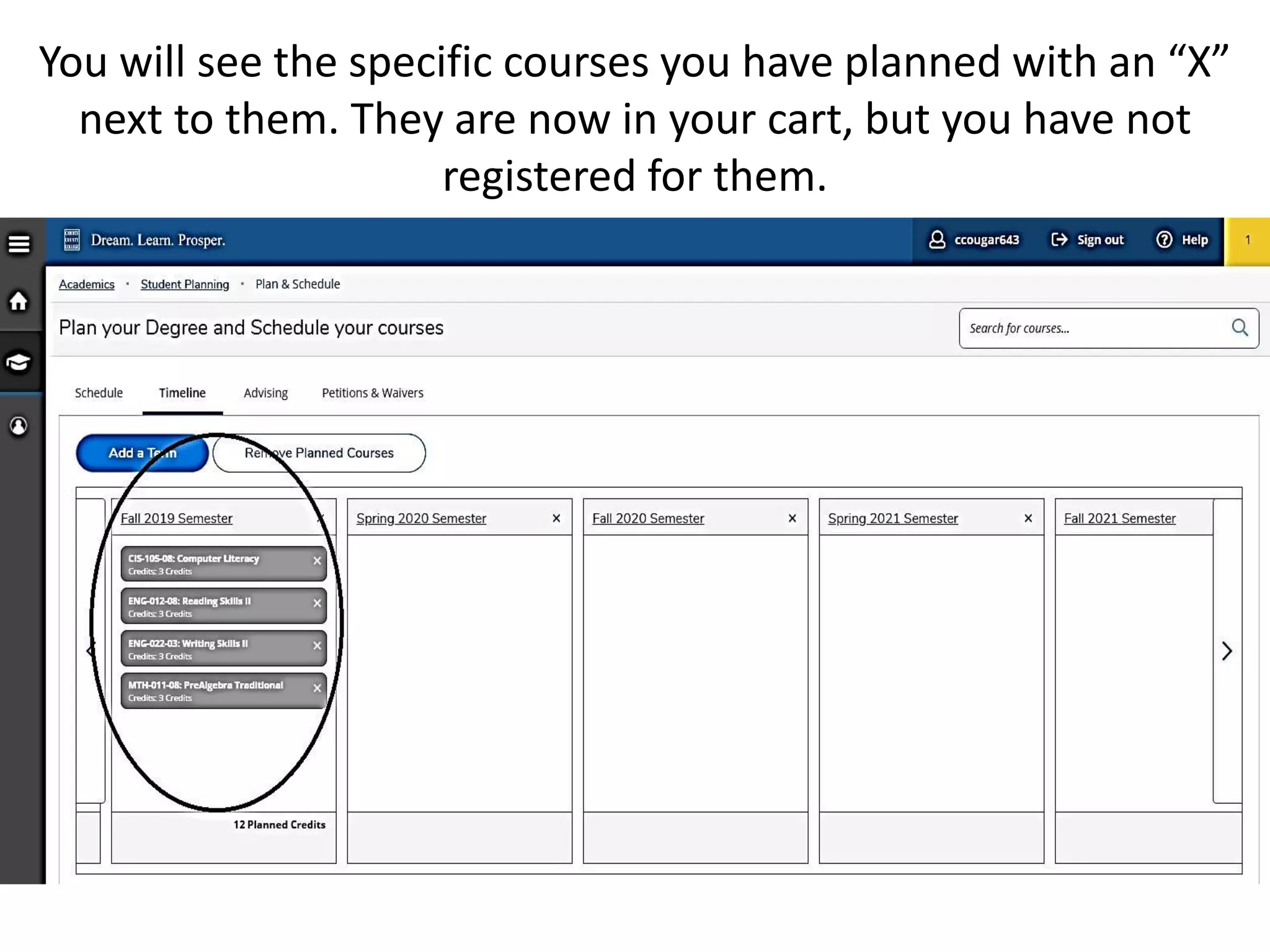 How to Register Classes Added to Your Plan | PDF