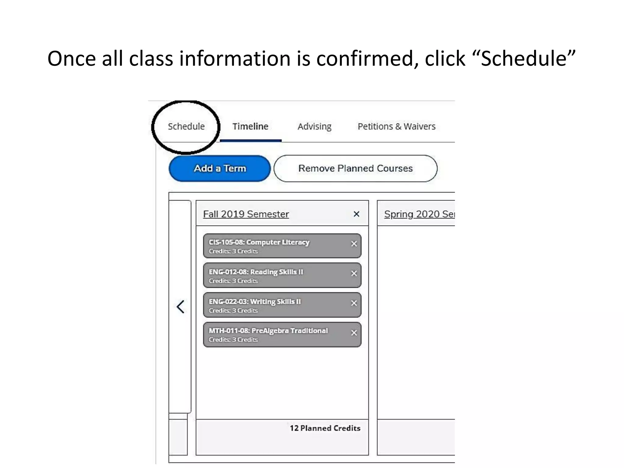 How to Register Classes Added to Your Plan | PDF