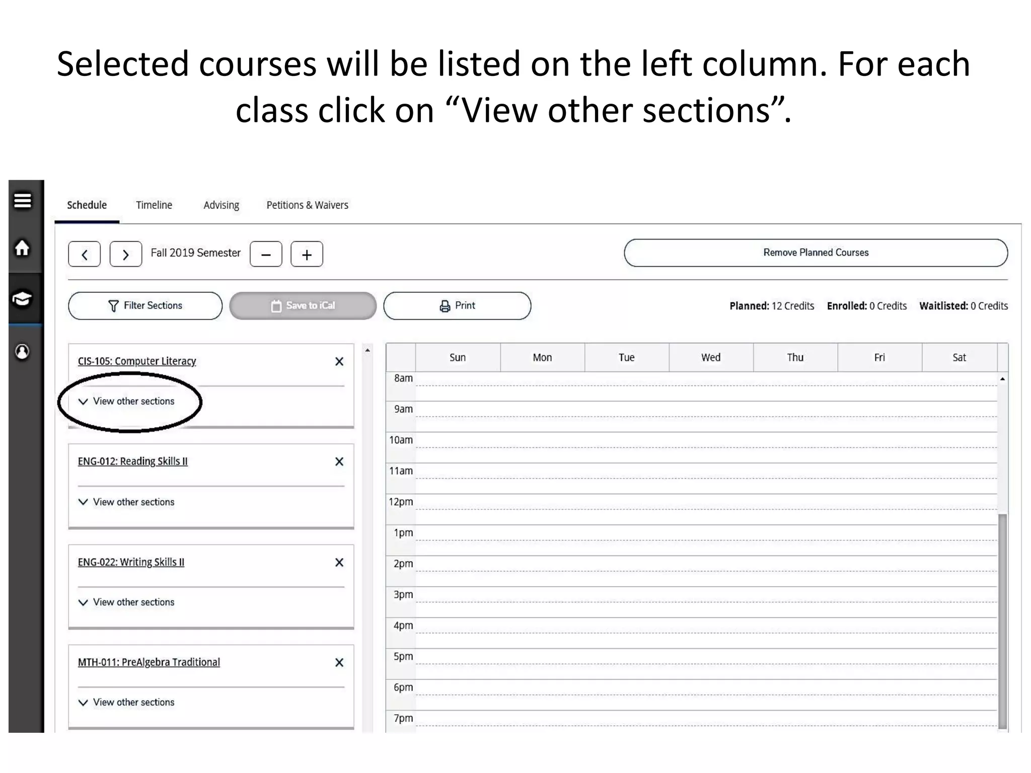 How to Register Classes Added to Your Plan | PDF