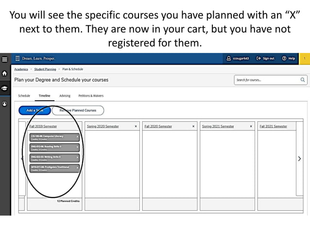 How to Register Classes Added to Your Plan | PDF | College Planning | College Education