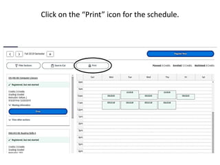 How to Register Classes Added to Your Plan | PDF