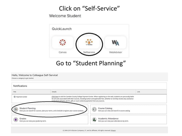 How to Register Classes Added to Your Plan | PDF | College Planning ...