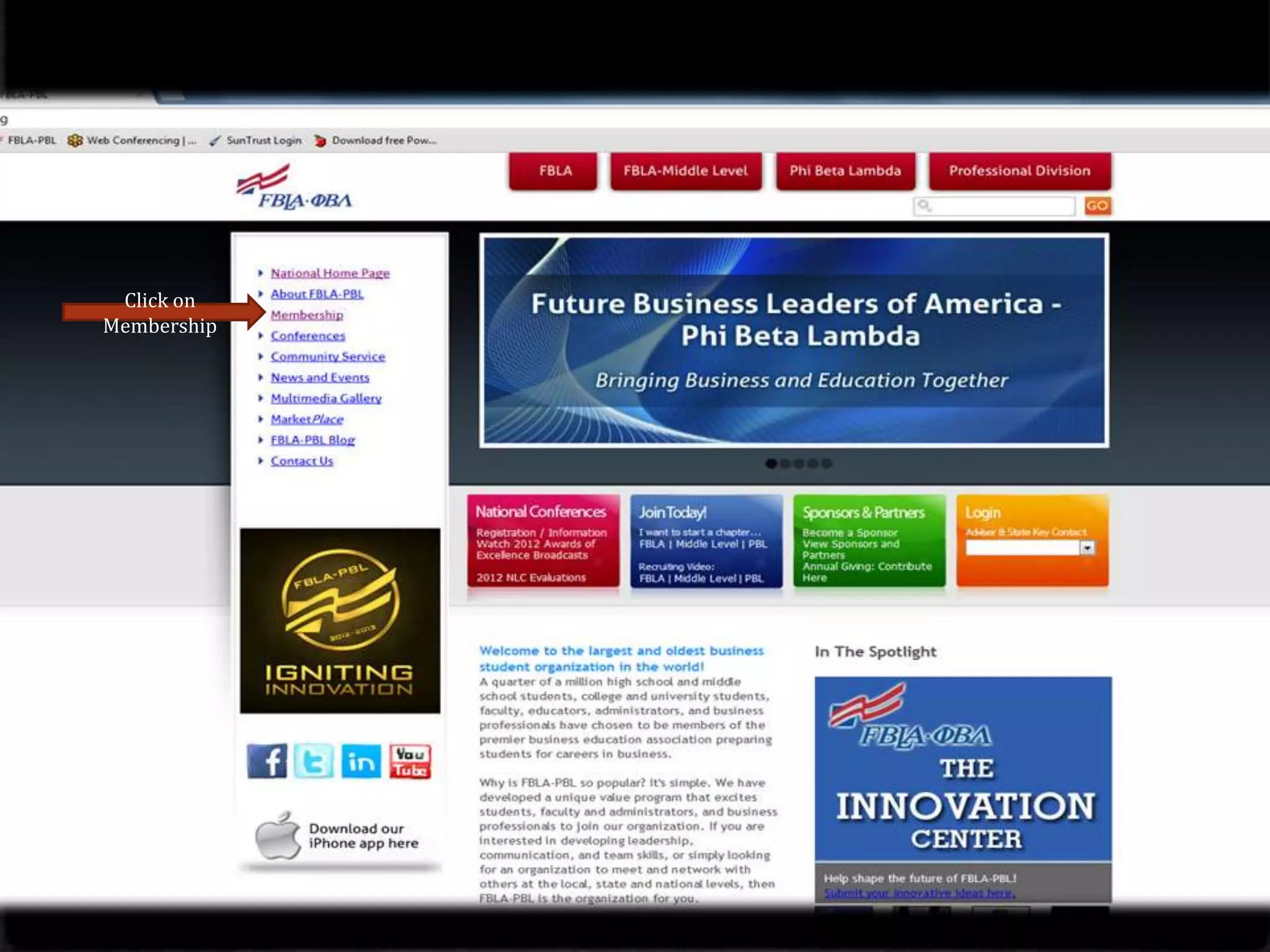 FBLA-PBL - How to Register Members | PPT