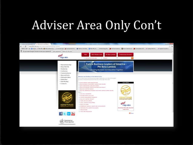 FBLA-PBL - How to Register Members | PPT