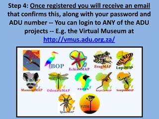 How to register and become a Citizen Scientist with the Animal ...