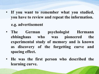 How to remember | PPTX