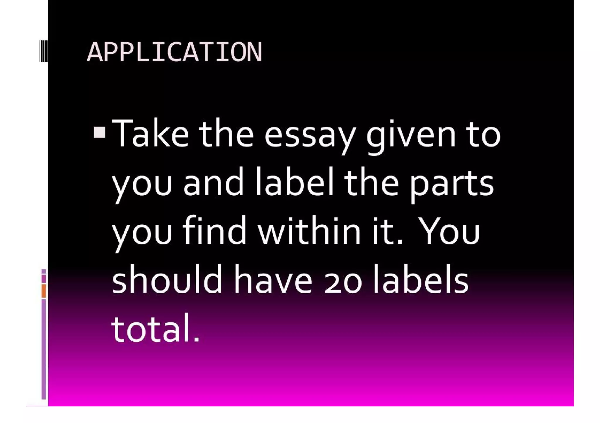 How To Remember The Parts Of An Essay | PDF