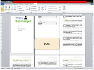 How to remove a blank page in microsoft word | PPT