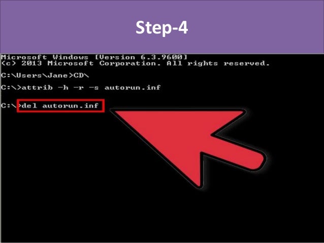 Steps For Remove Autorun Virus From Lenovo