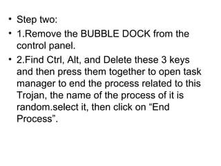 How to remove bubble dock adware | PPT
