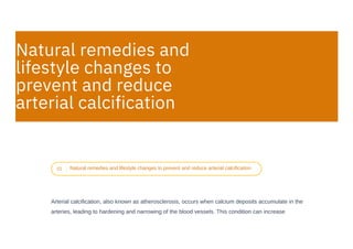 how to remove calcium deposits from arteries naturally.pdf