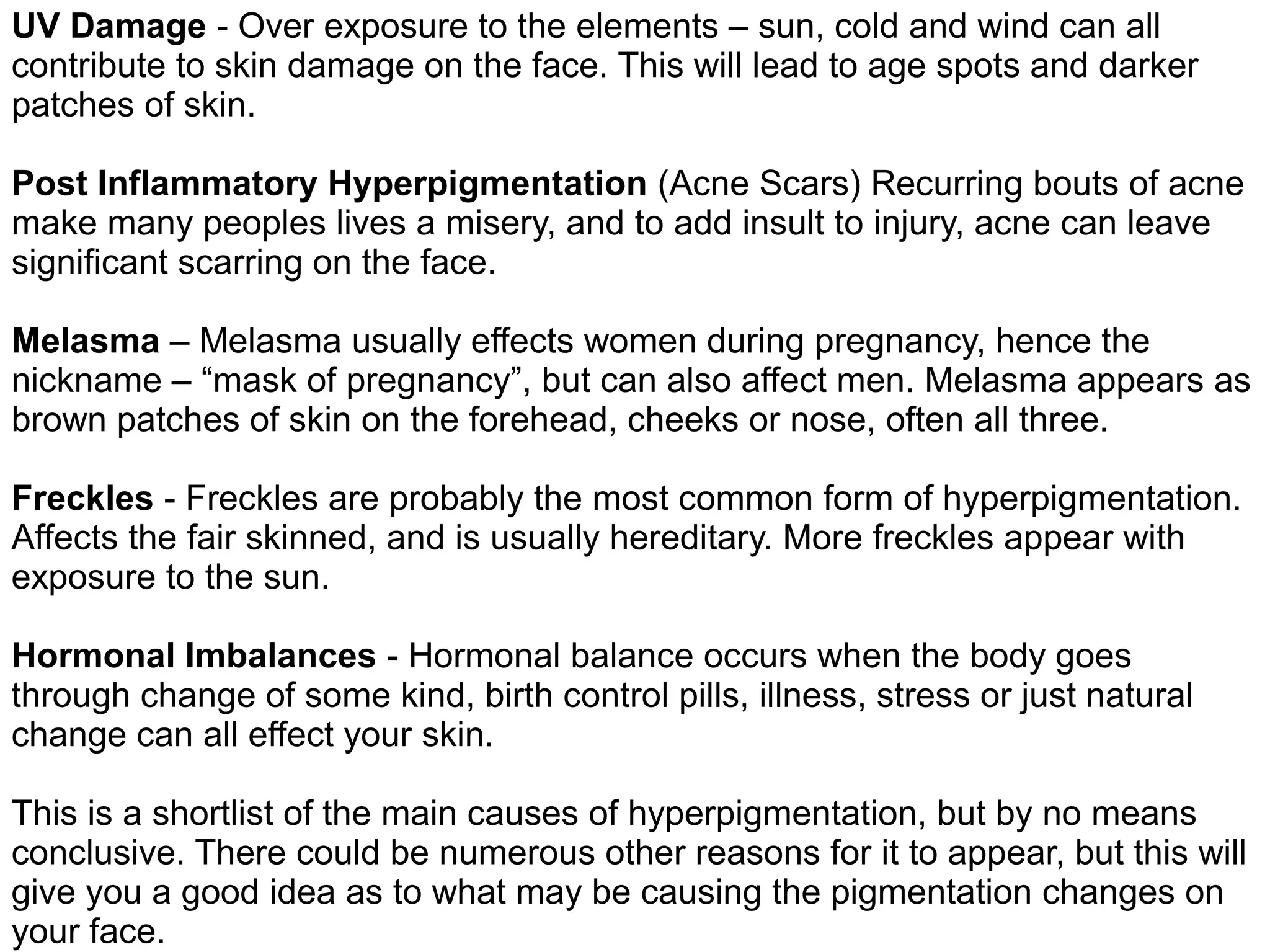 How To Remove Hyperpigmentation From The Face | ODP