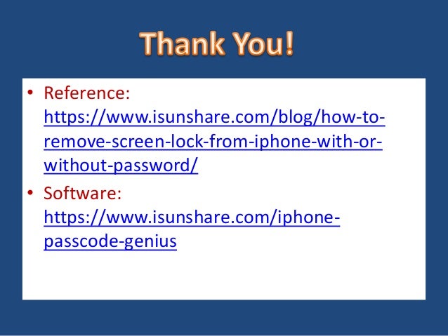 How To Remove IPhone Lock Screen Password how-to-remove-iphone-lock-screen-password