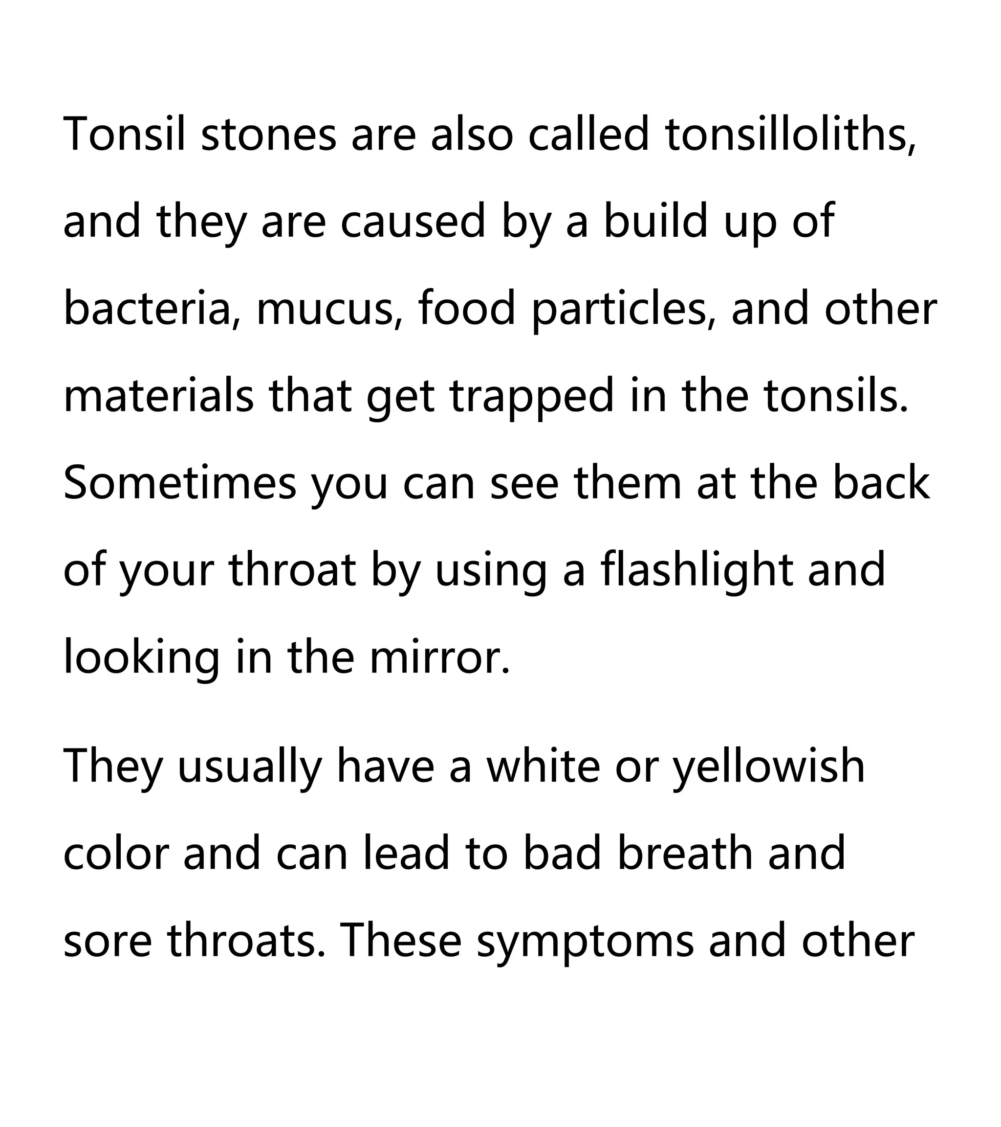 How to remove tonsil stones naturally 10 home remedies that work | PDF