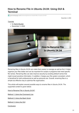 How to Rename File in Ubuntu 2404 Using GUI Terminal.pdf