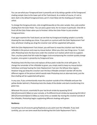 How To Replace Color In Photoshop | PDF