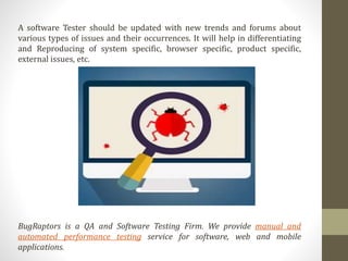 How to Reproduce a Non Reproducible Bug | PPTX | Operating Systems ...