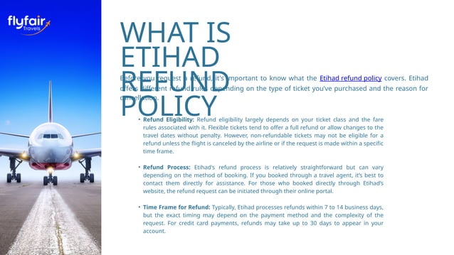 How to Request a Refund with Etihad Airways A Complete Guide | PPTX