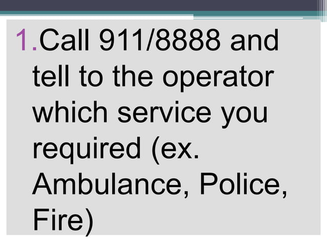 How to request medical assistance | PPT