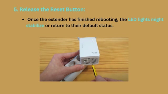Step-by step-Guide for Reset D-Link WiFi Extender. | PDF