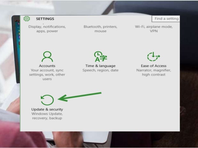 Windows 10: How to reset default settings
