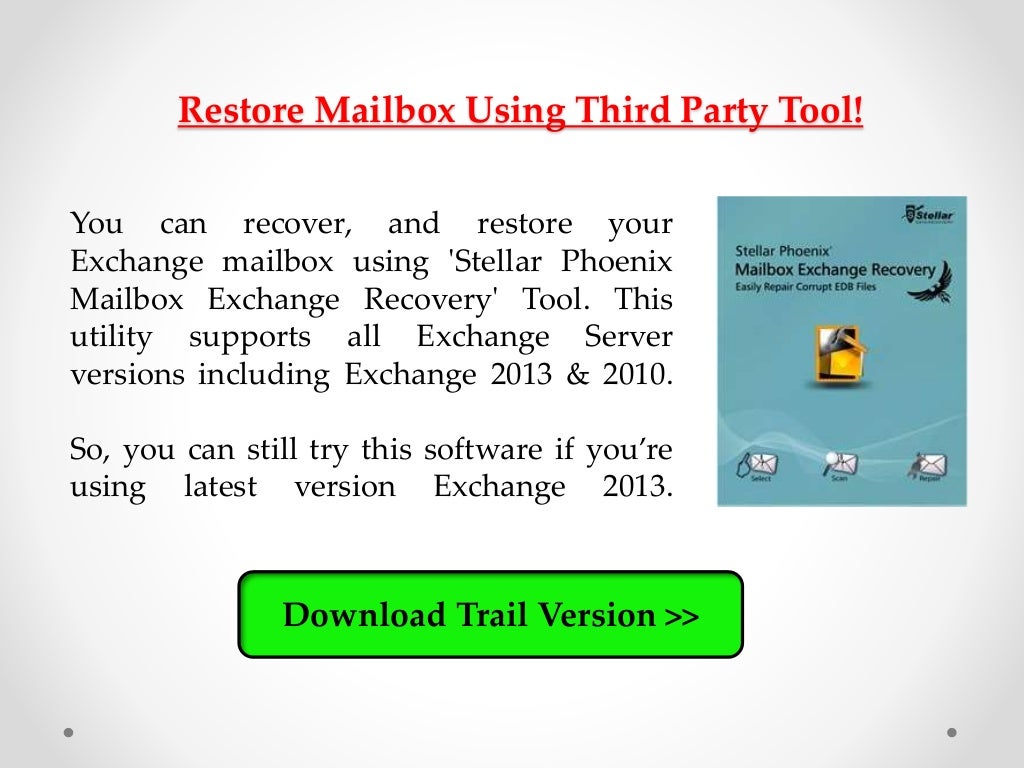 How To Restore Deleted Mailbox In Exchange 2010 how-to-restore-deleted-mailbox-in-exchange-2010