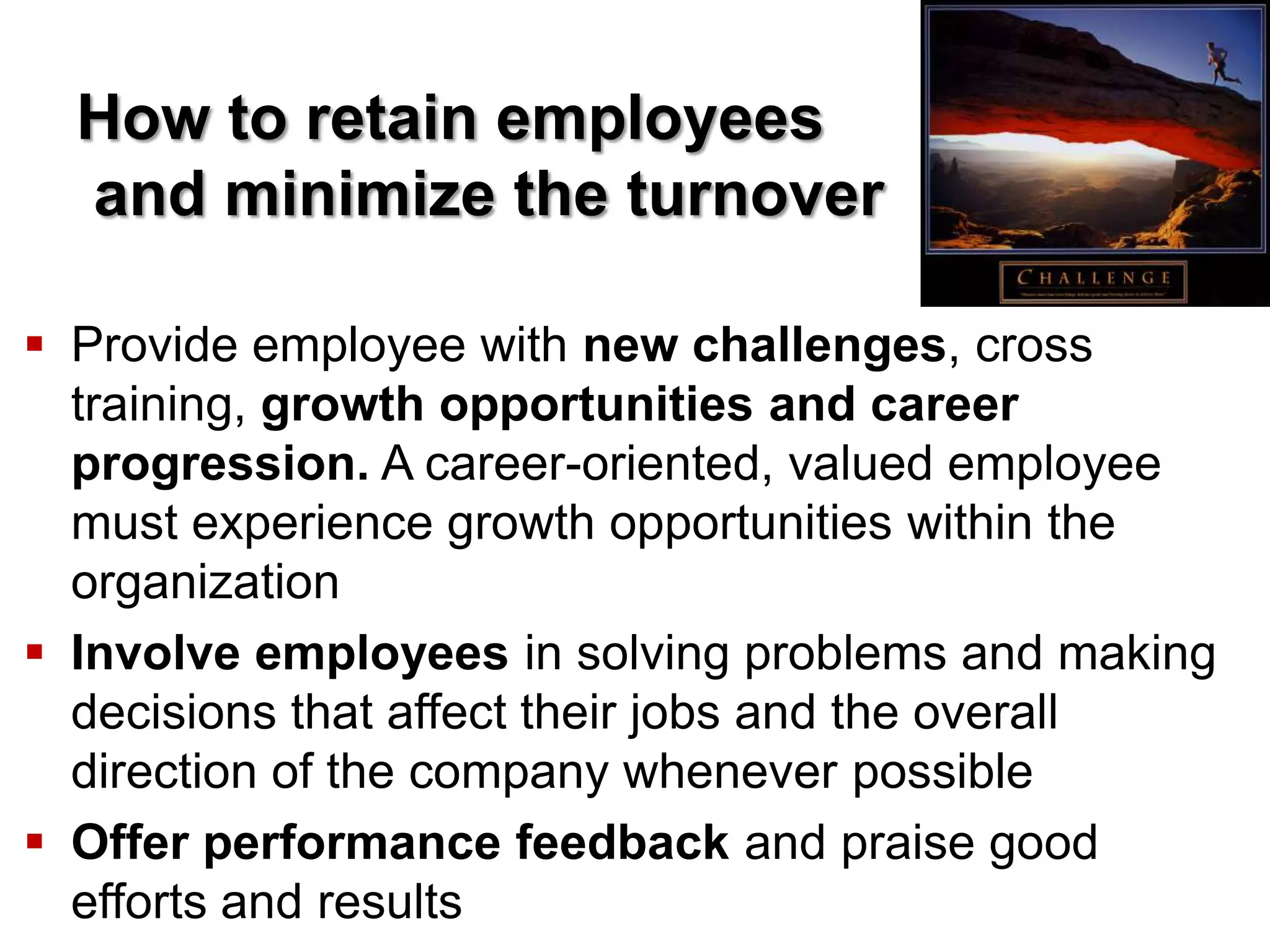 How to retain good employee for company | PPTX