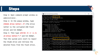How to Recover Files from Corrupted USB Flash Drive | PPTX