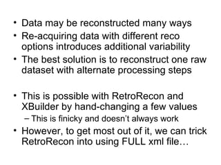 Howto retrorecon data_siemens | PPT