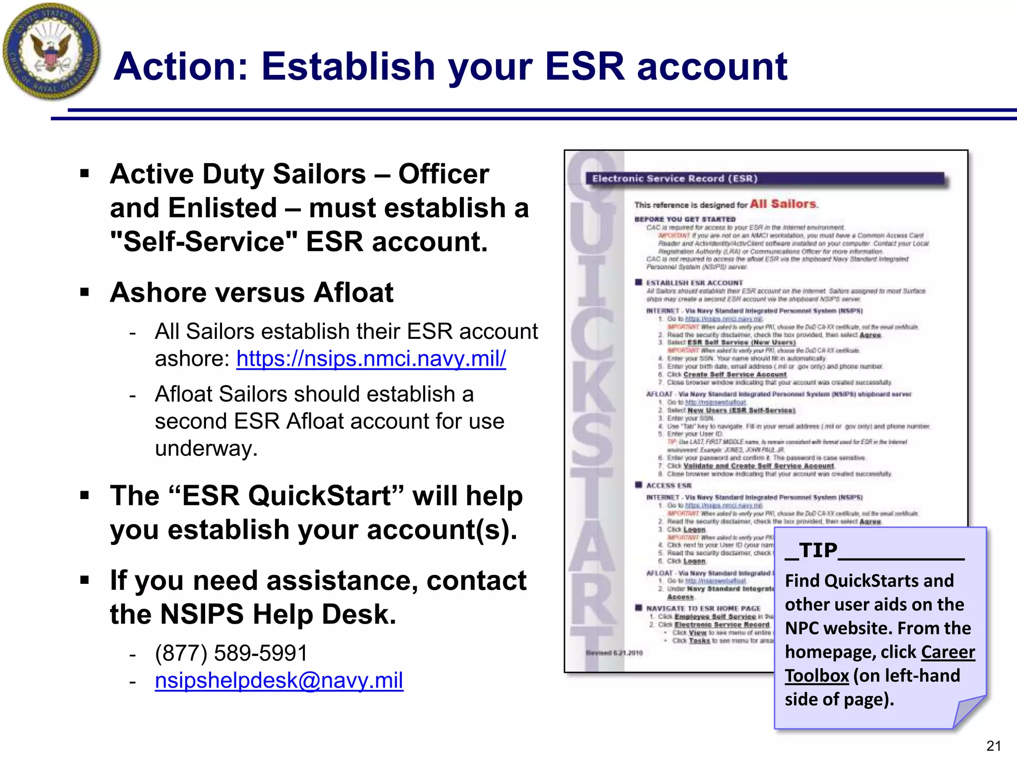 How to review your ompf and esr (step by-step guide) 17 apr 2013 | PPTX ...