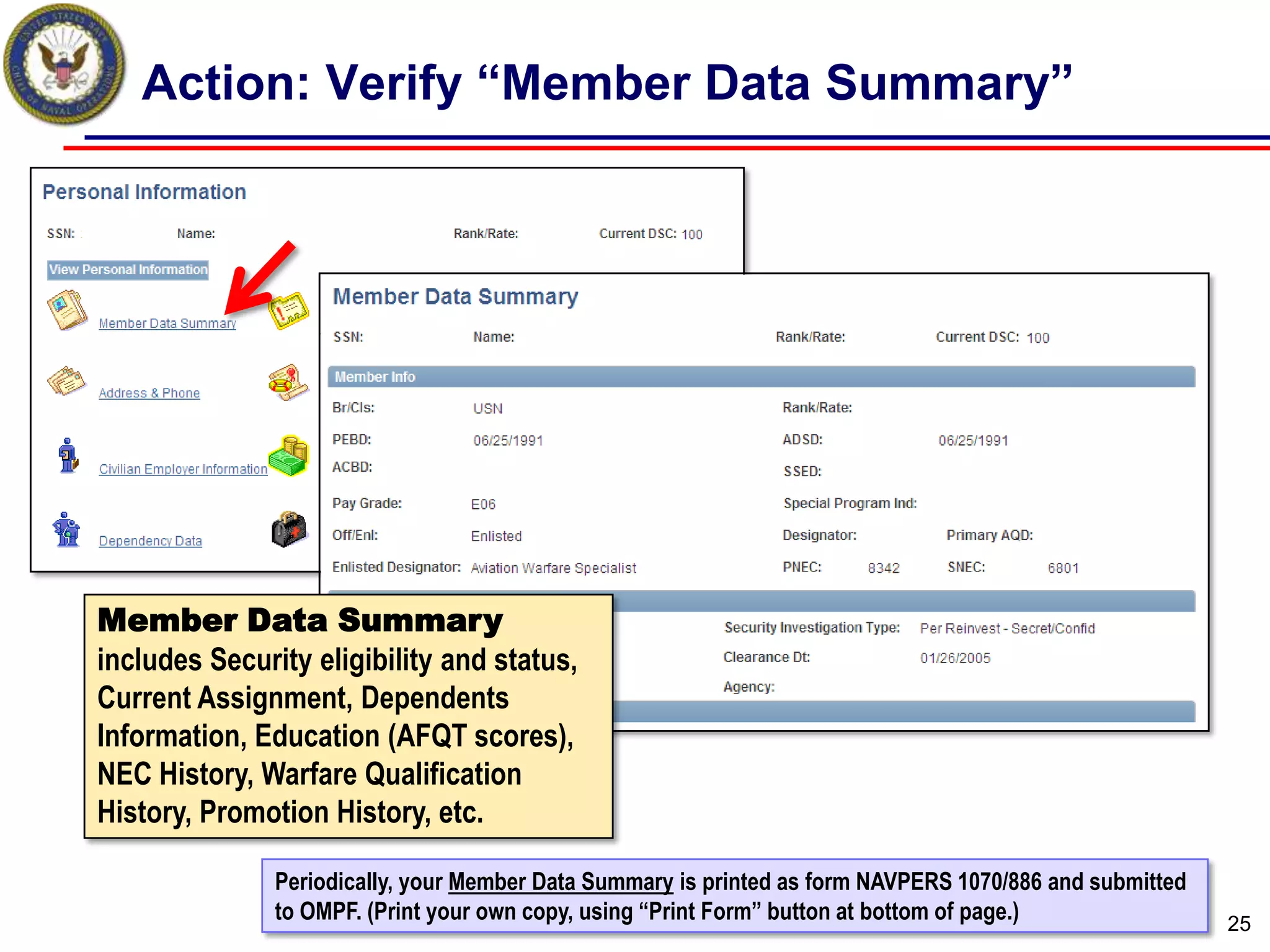 How to review your ompf and esr (step by-step guide) 17 apr 2013 | PPTX